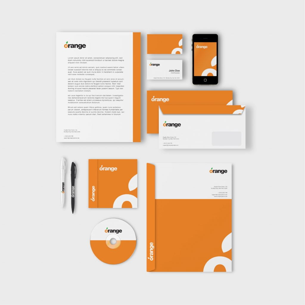 Diseño de Marca 10 Aplicaciones » Diseño de Marca