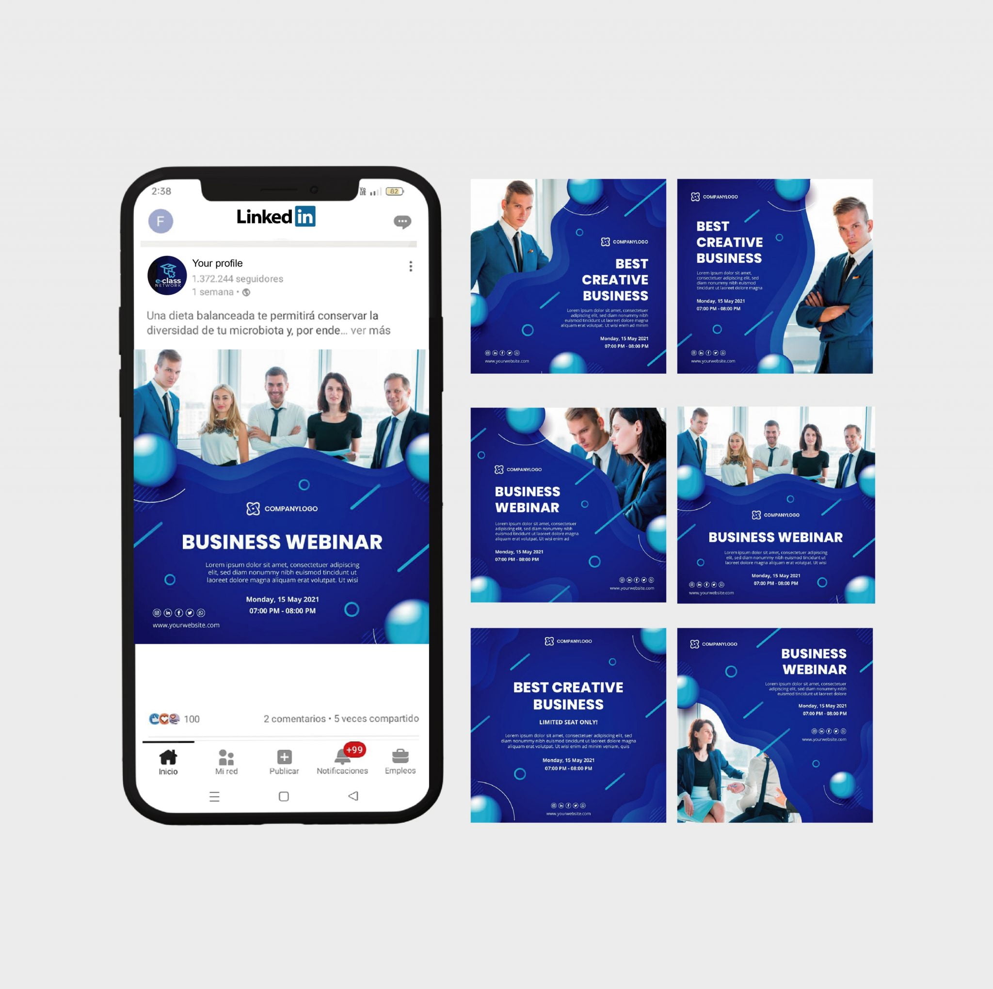 Manejo de Red Social LinkedIn » LinkedIn